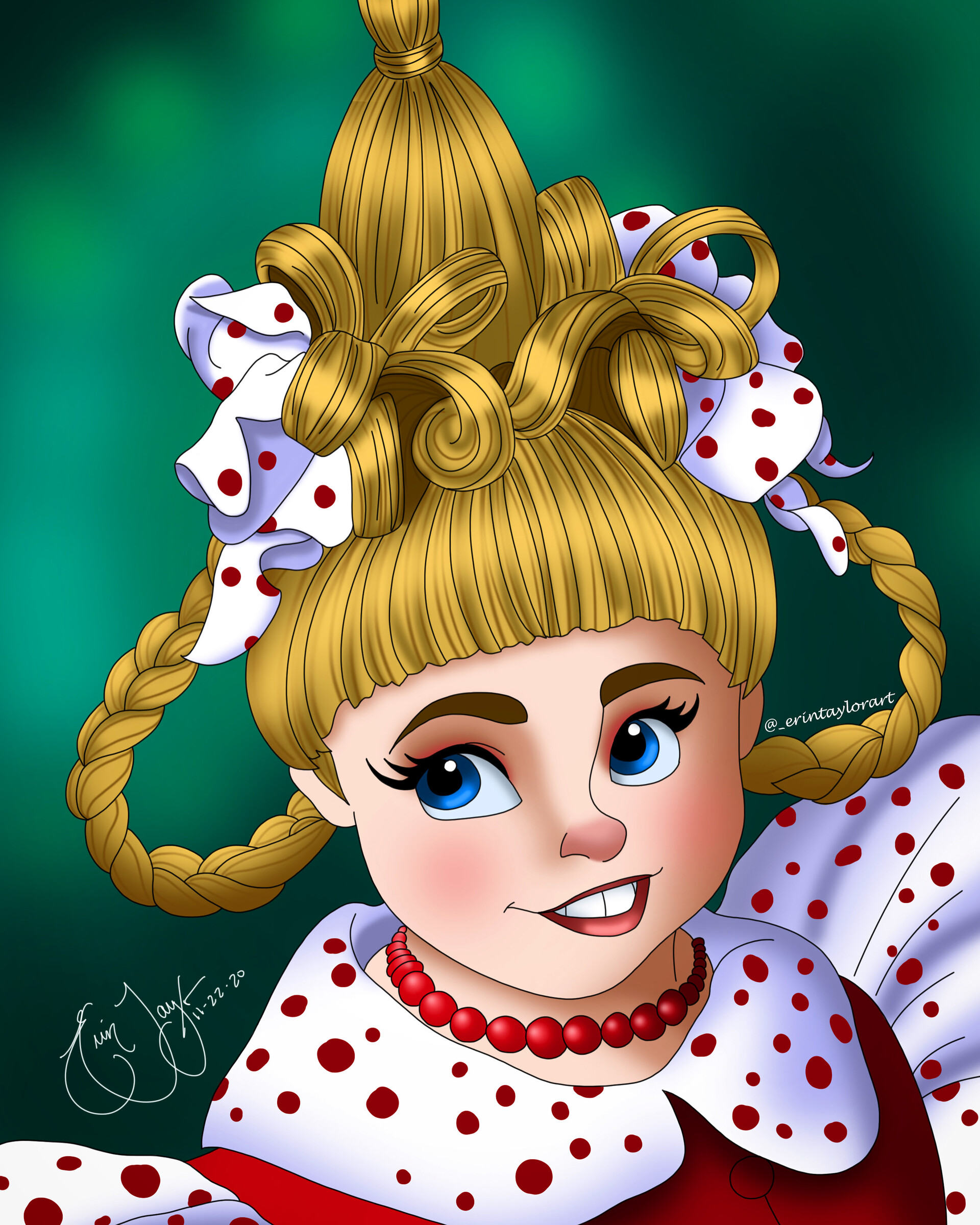 ArtStation - Taylor Momsen as Cindy Lou