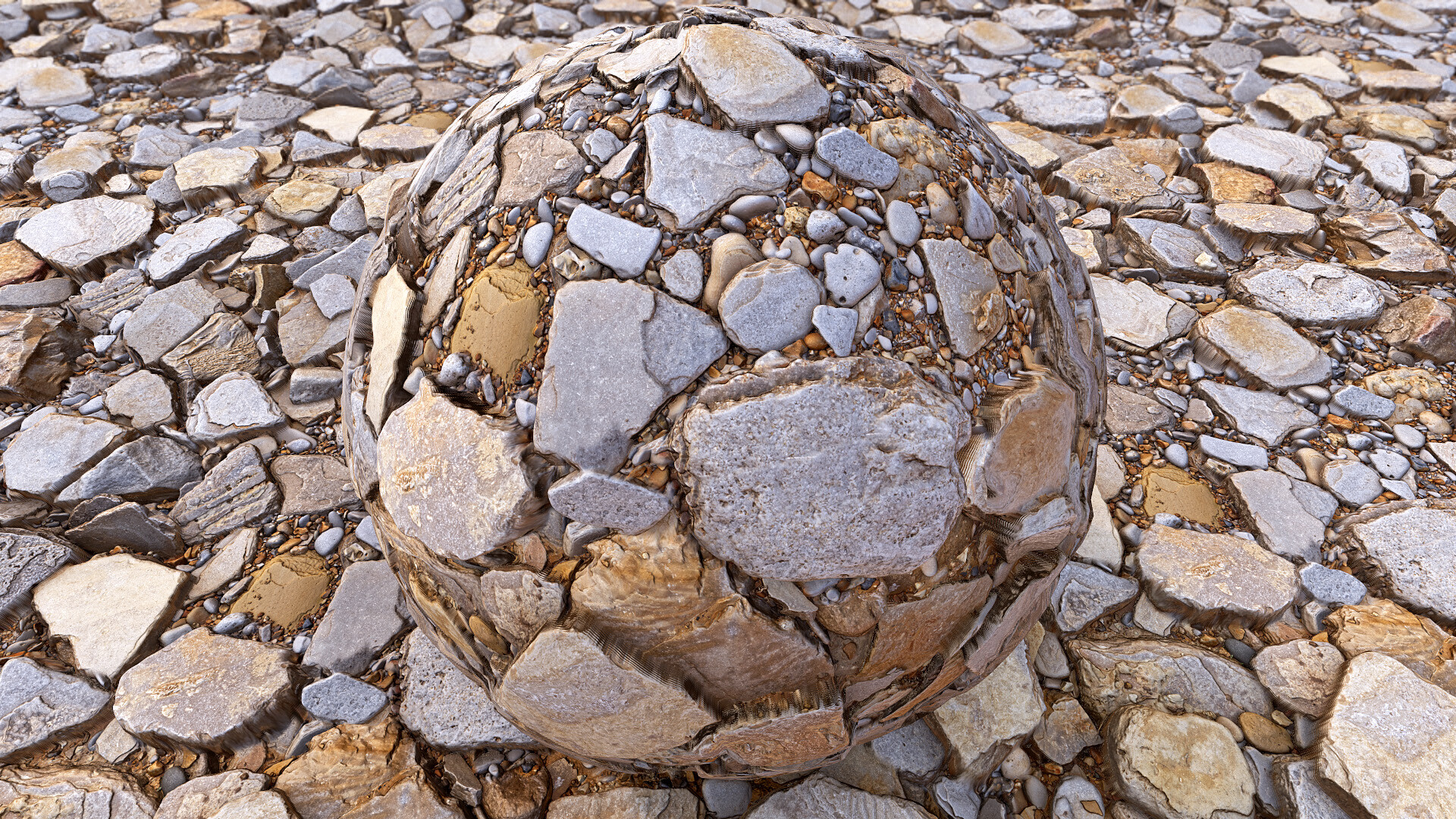 ArtStation - Beach Rocks - Photogrammetry based Environment Texture