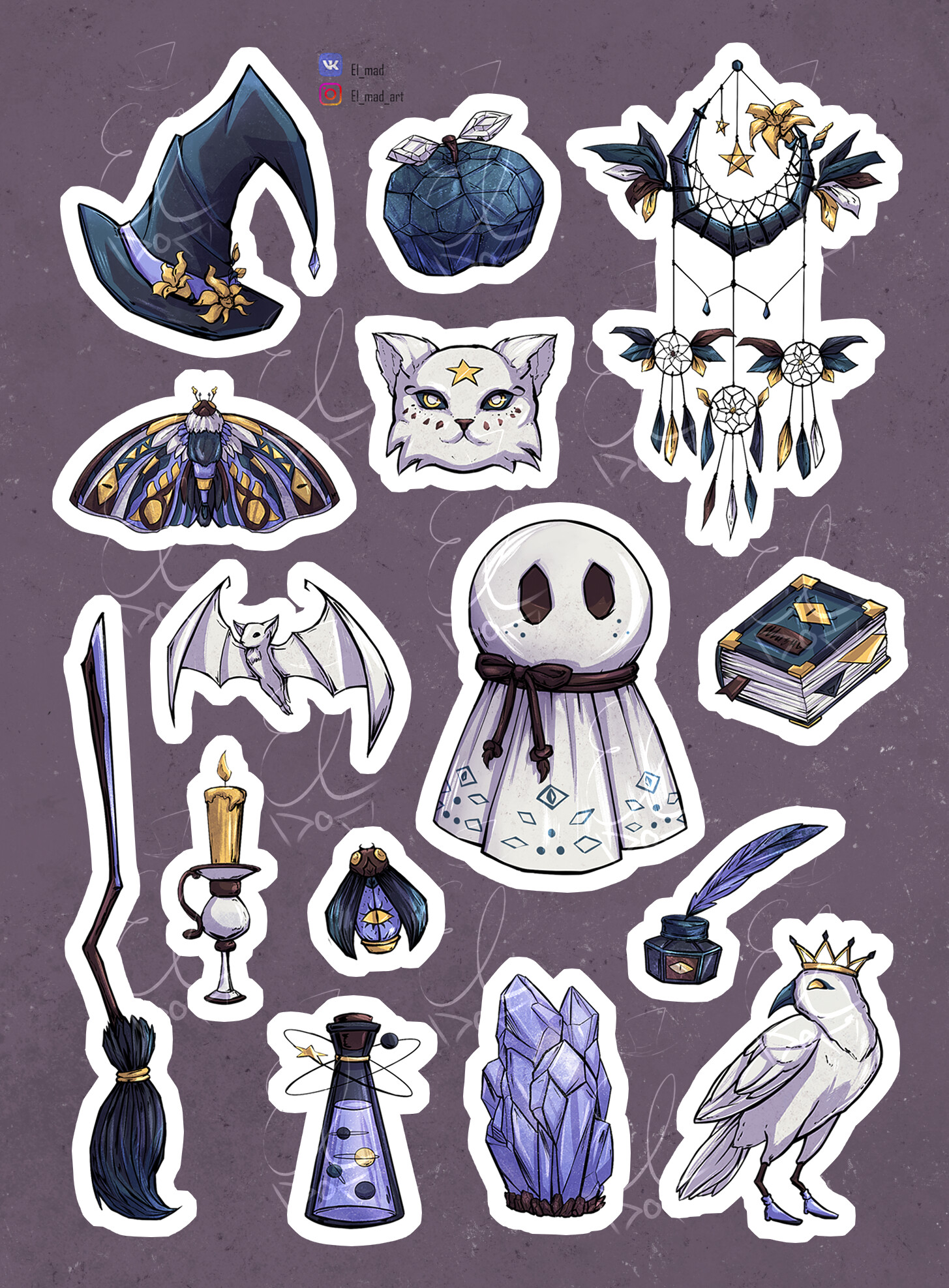 ArtStation - my sticker packs