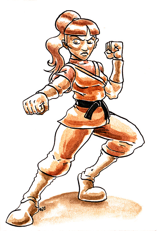 ArtStation - Fight like a girl