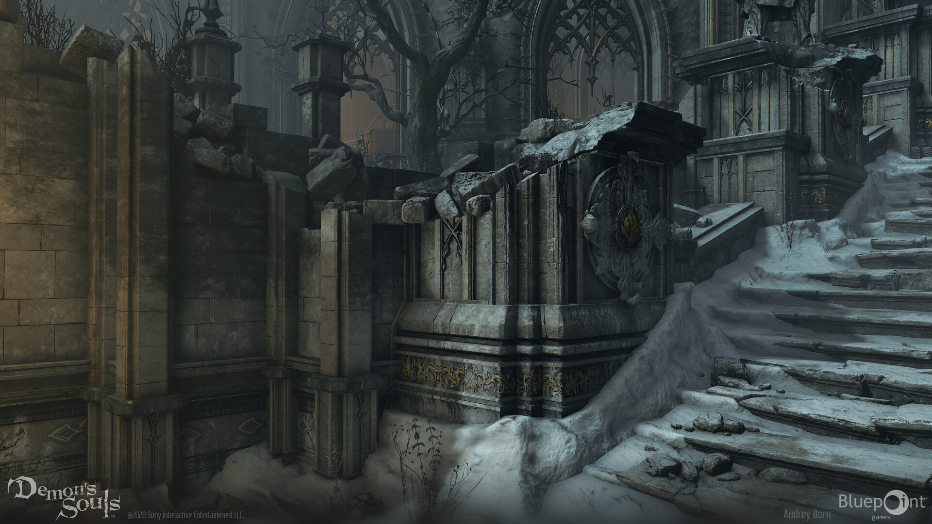 Audrey Born - Demon's Souls - Boletaria Palace Stairs