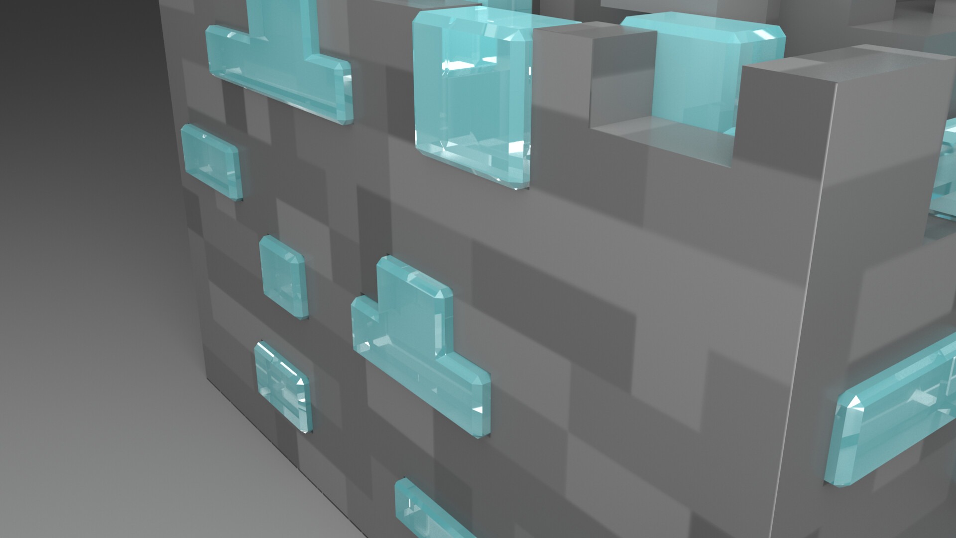 Minecraft Diamond Ore Block