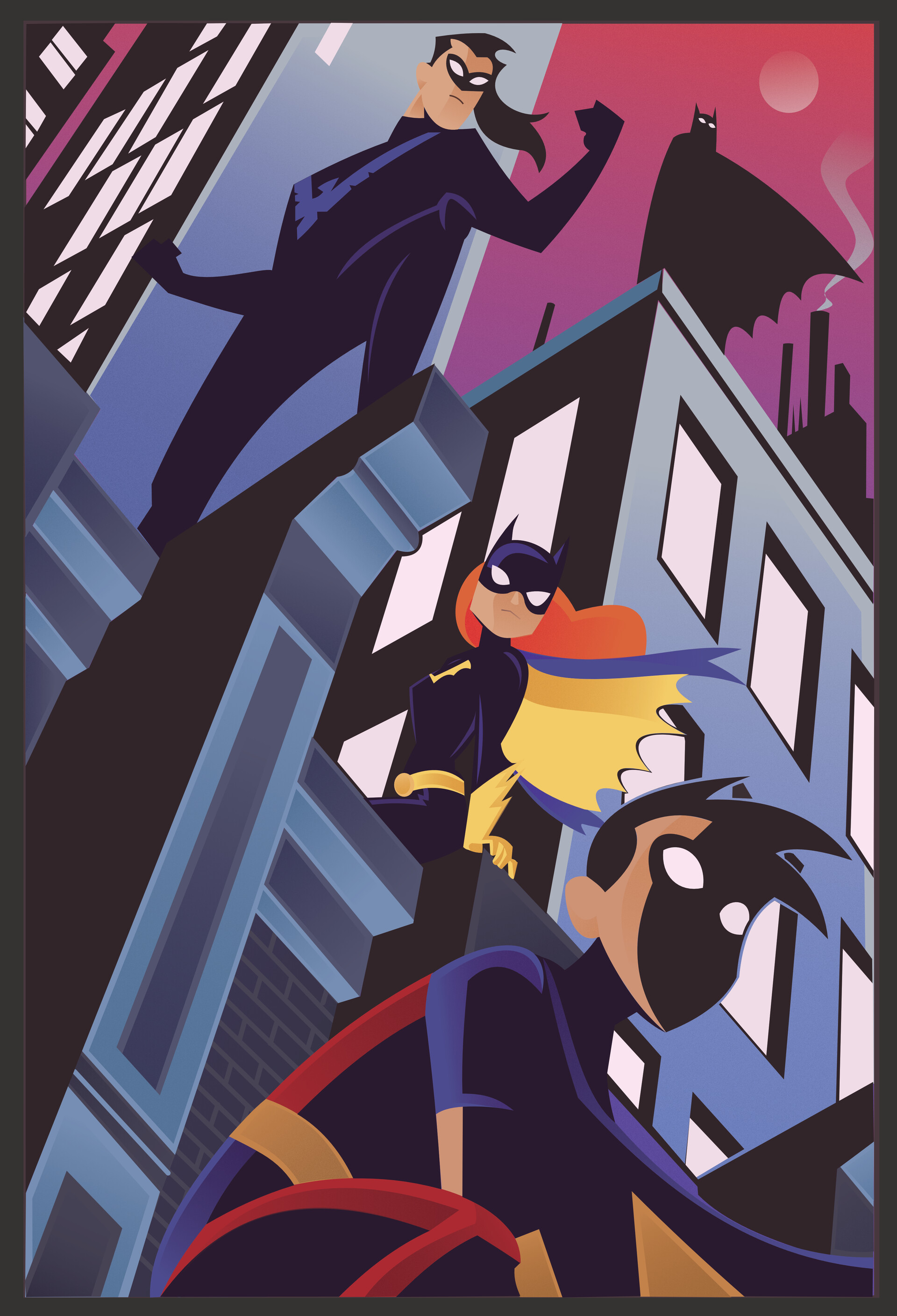 ArtStation - The New Batman Adventures Homage