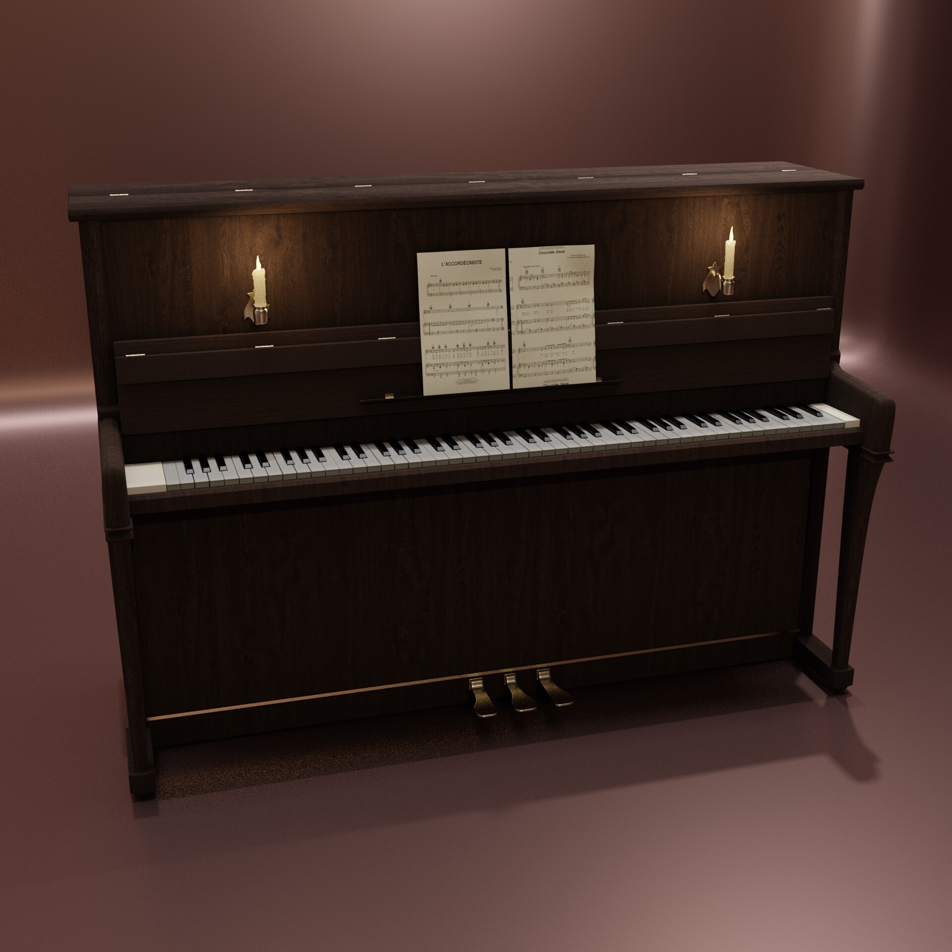 ArtStation - Ancient Piano