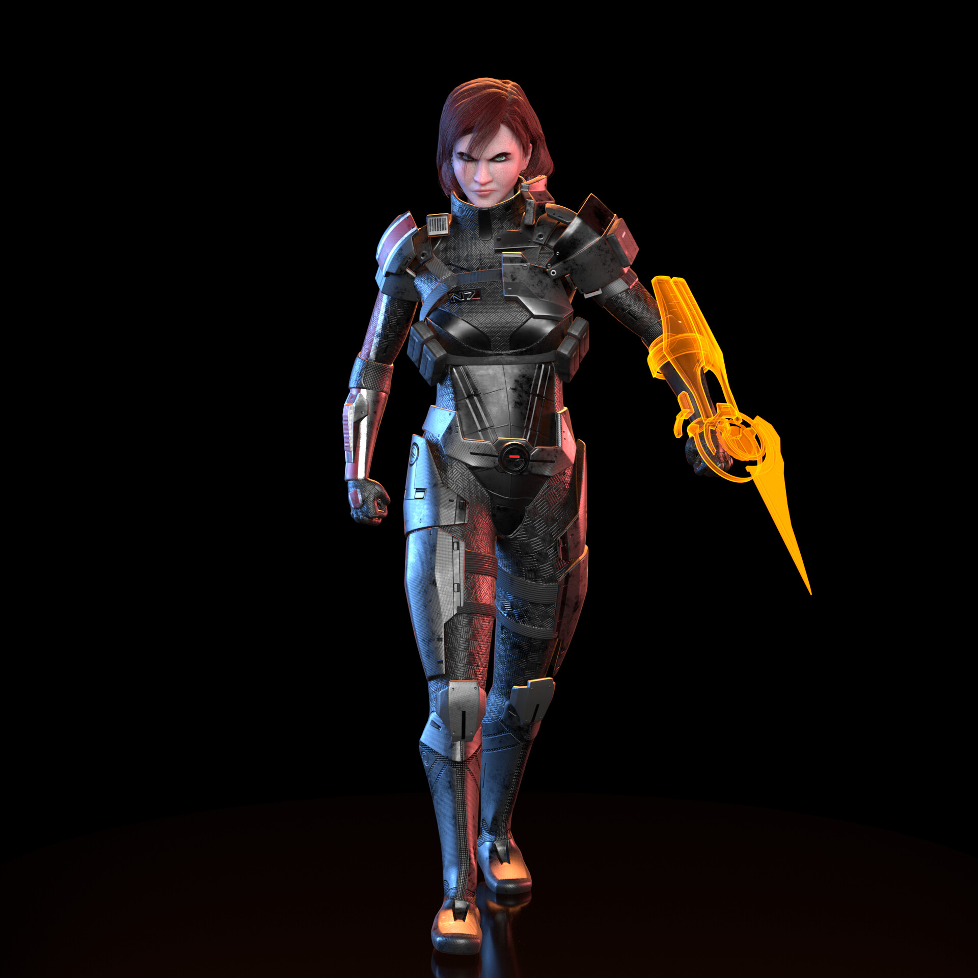 Adhi Dana - Female Commander Shepard