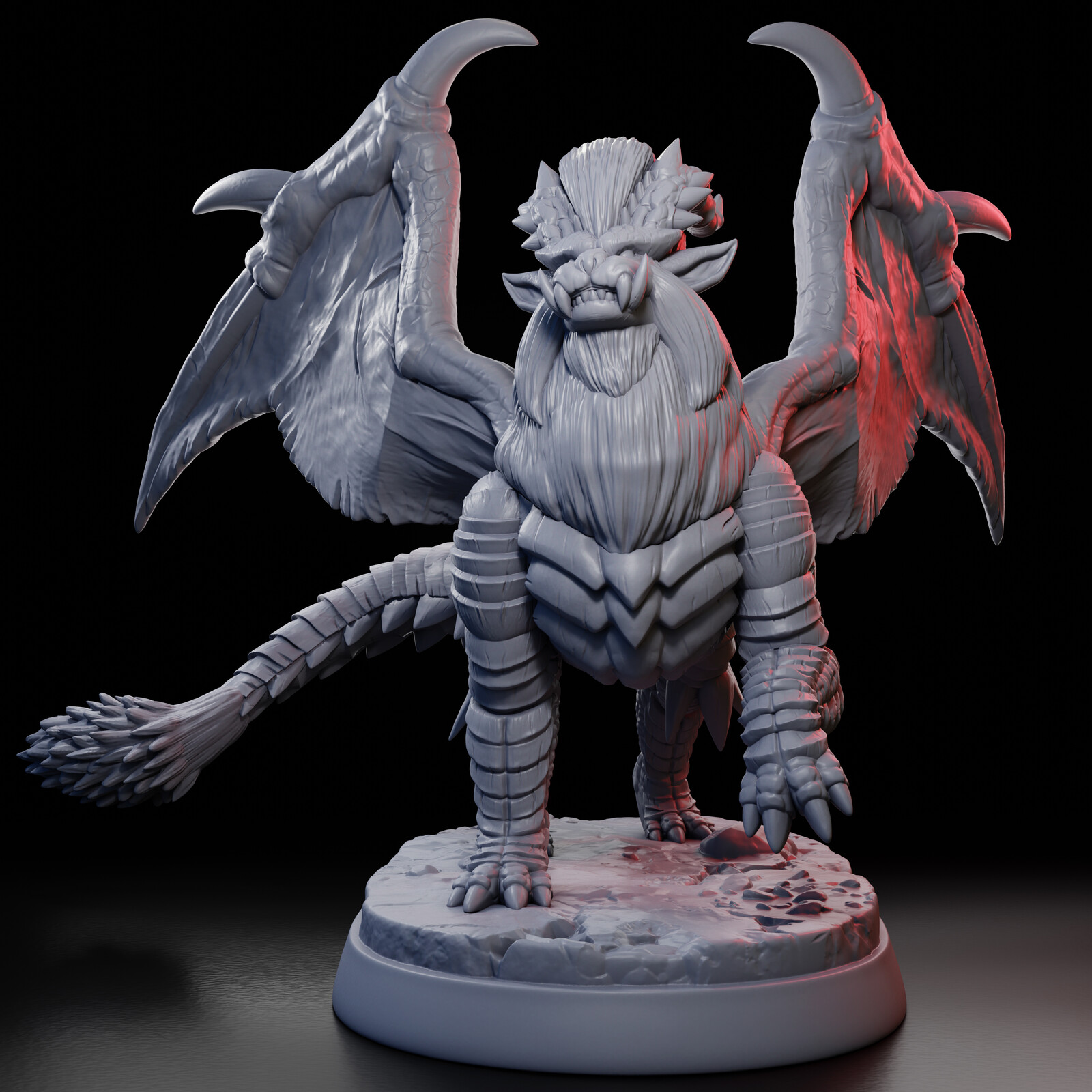 Leandro Hewitt - Teostra - Monster Hunter - Sculpt