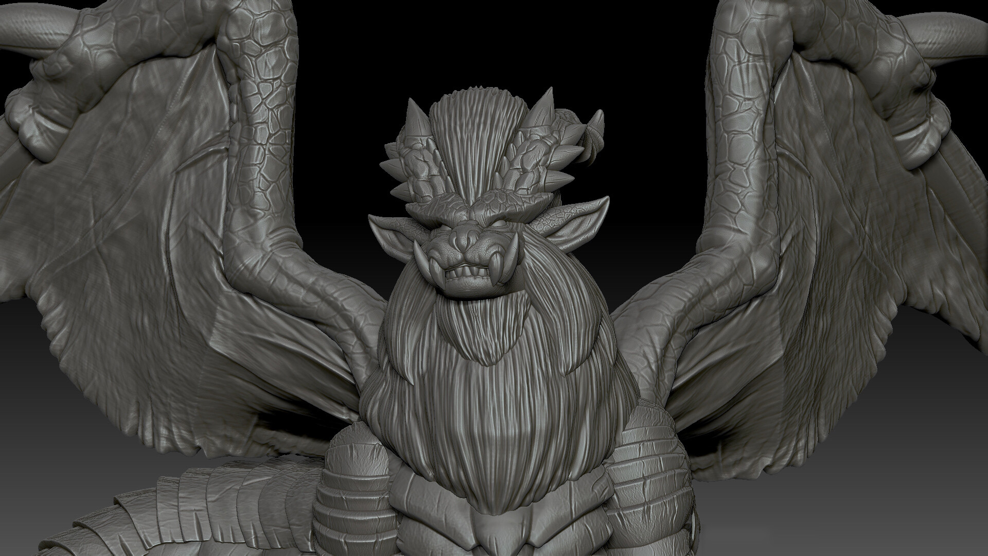 Leandro Hewitt - Teostra - Monster Hunter - Sculpt