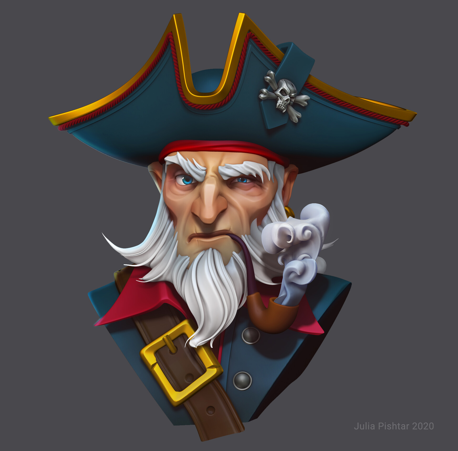 ArtStation - Old Pirate