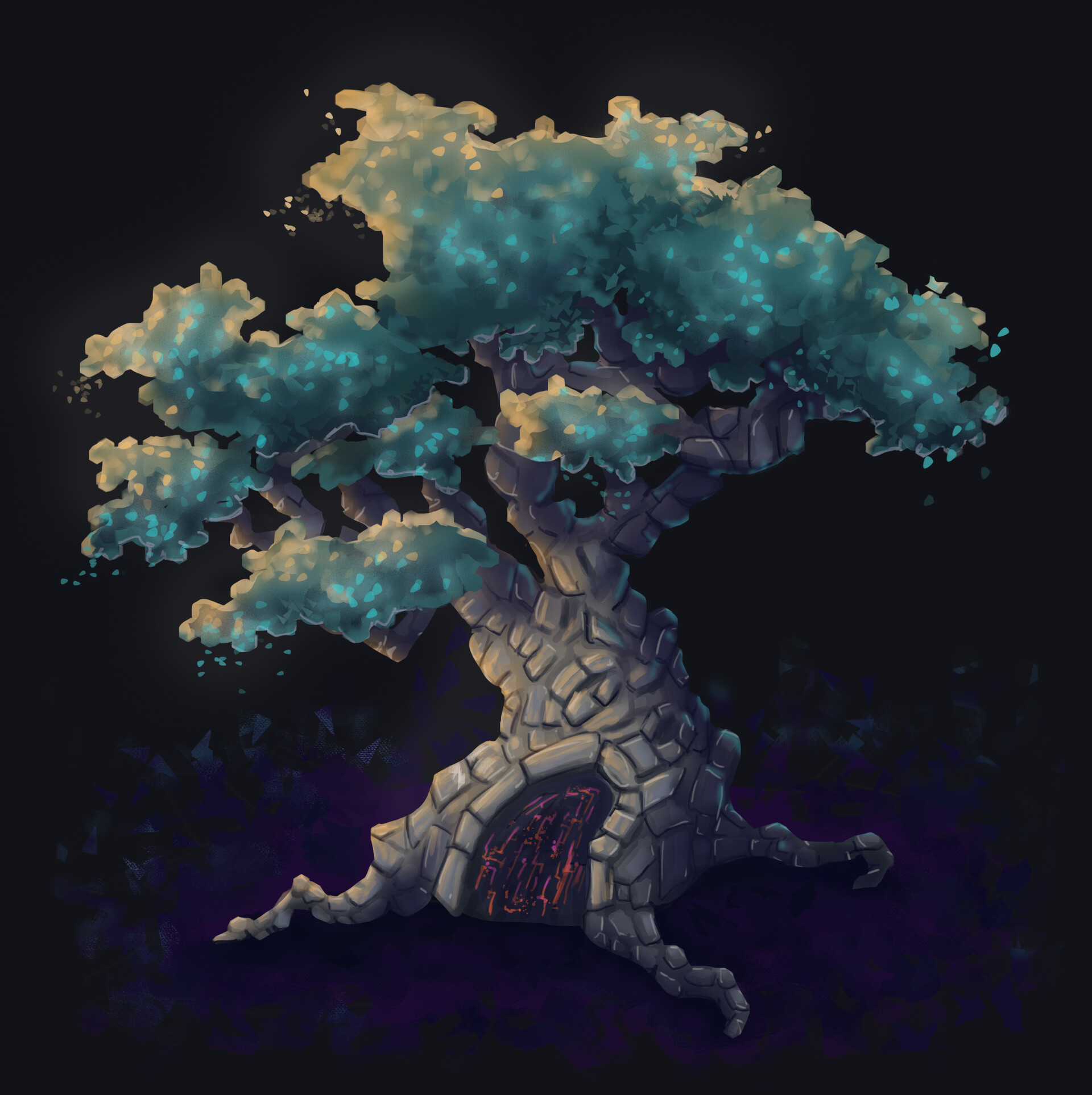 ArtStation - Electric Tree