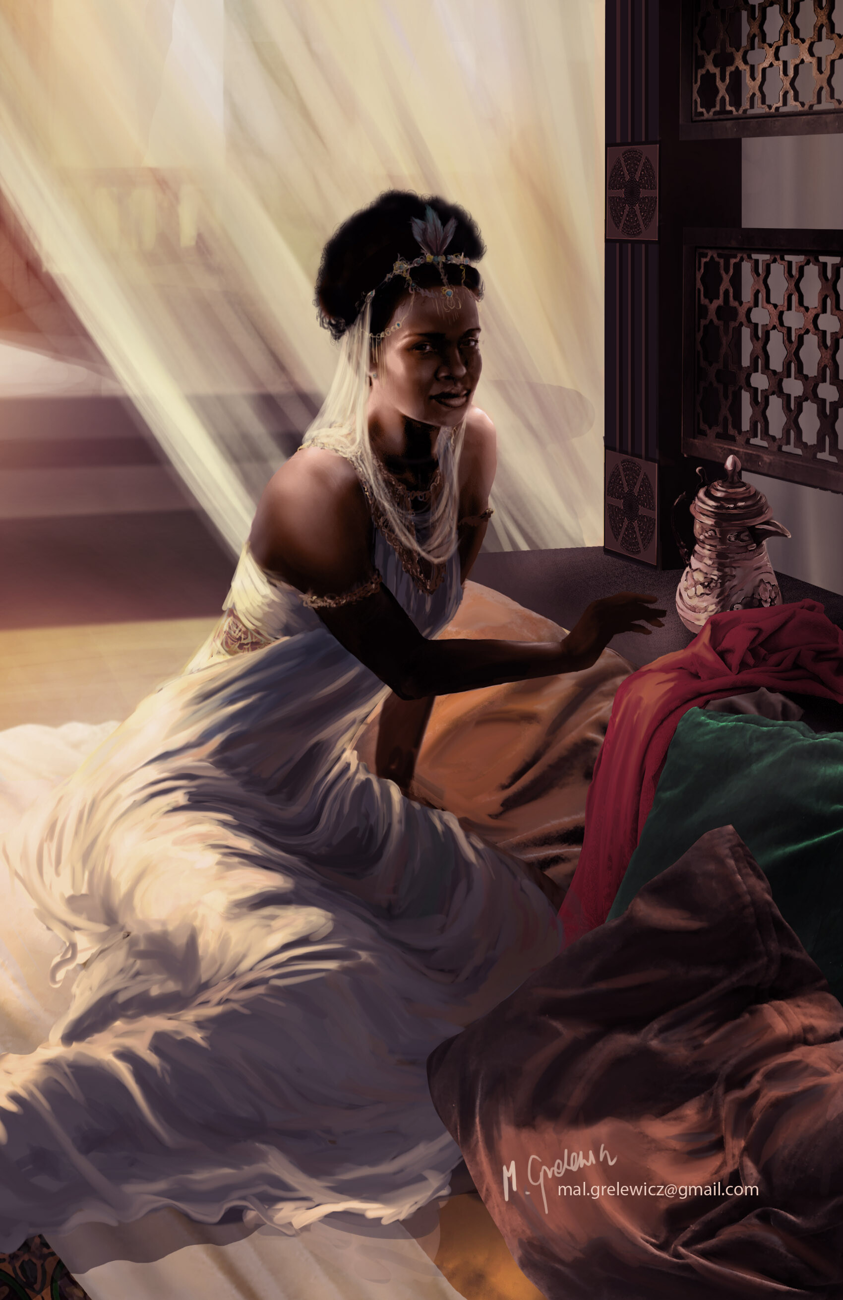 ArtStation - Queen of Sheba