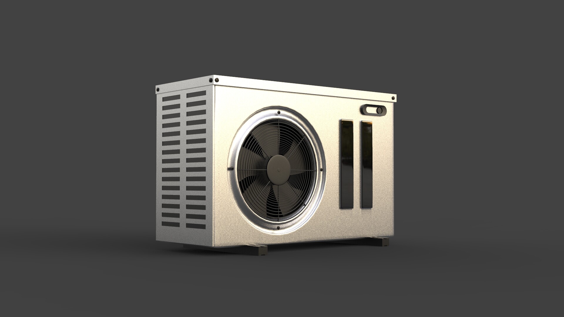 ArtStation - 3D AC Outdoor Unit - Model