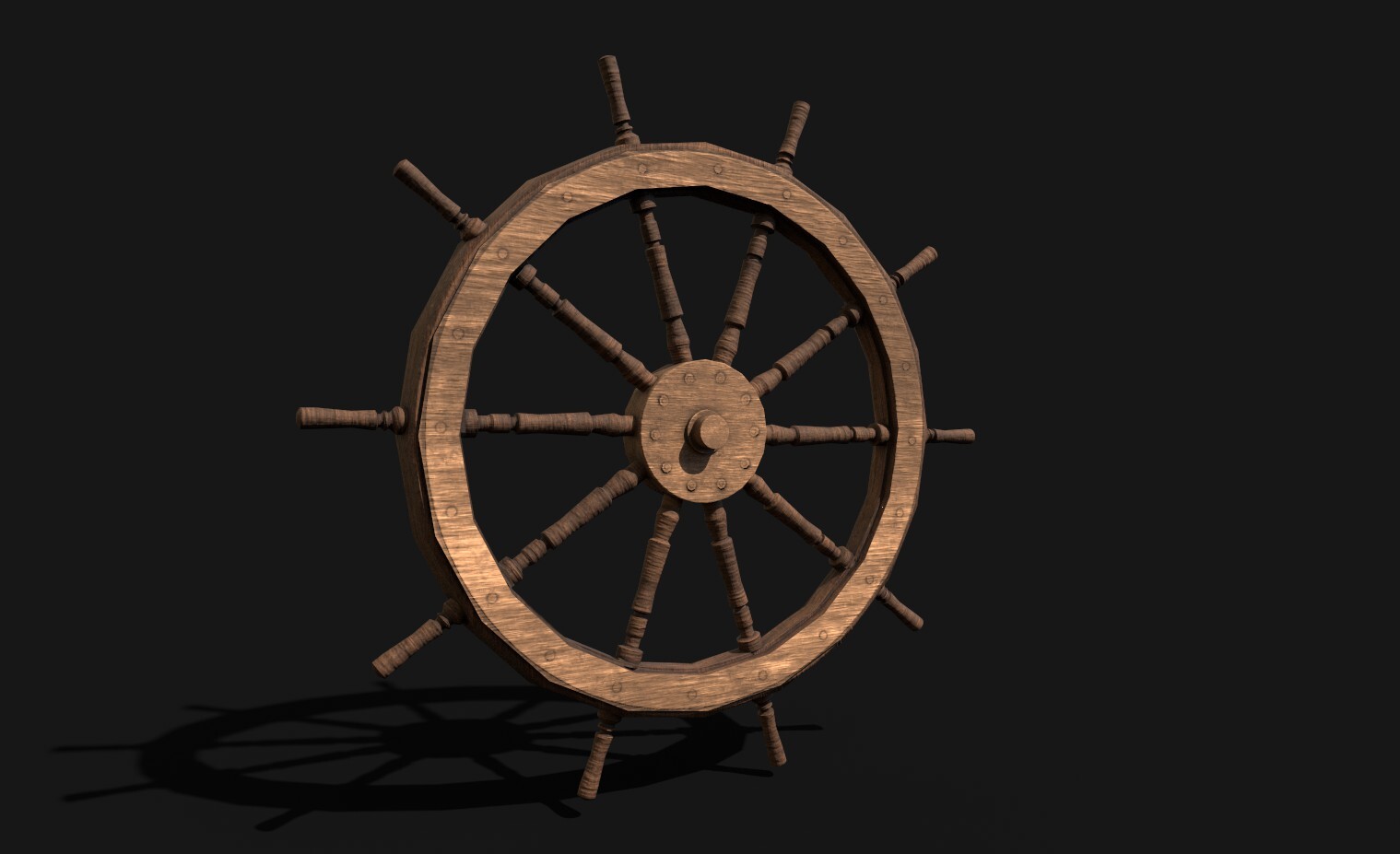 ArtStation - 3D Wheel PBR - Game Model
