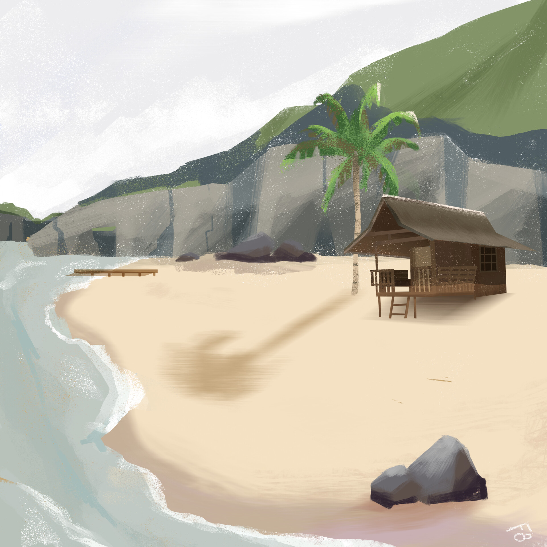 ArtStation - Hey Beach