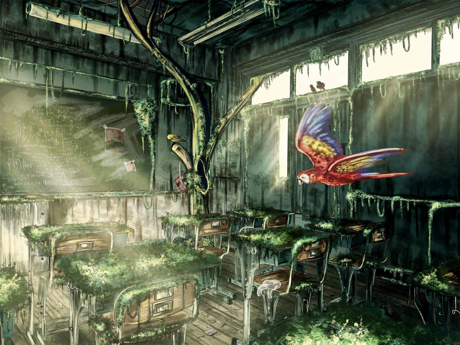 ArtStation - Memories Left Behind [Excellence Award]