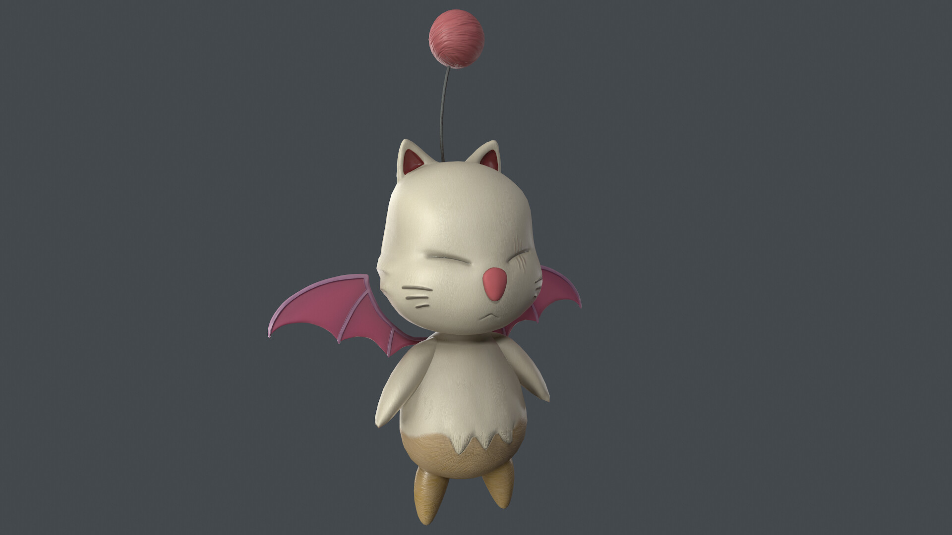 ArtStation - Final Fantasy Moogle Fan Art + Animation