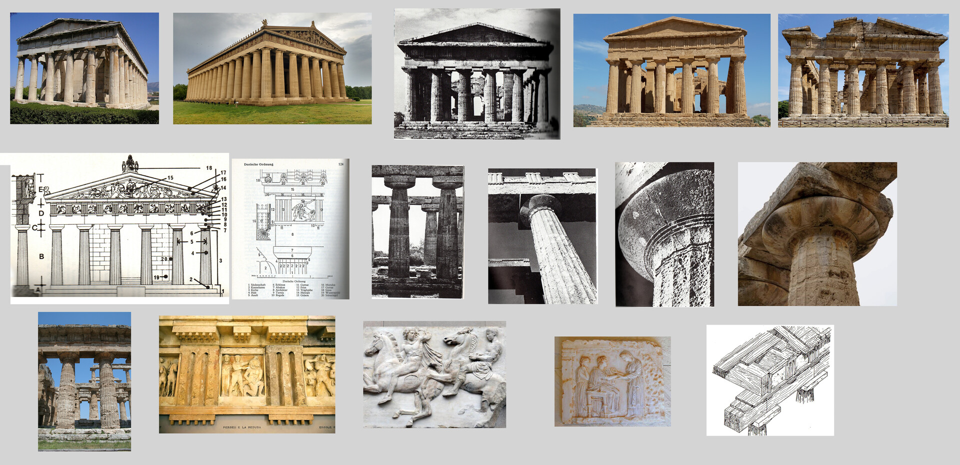 Doric Temples In Greece Today