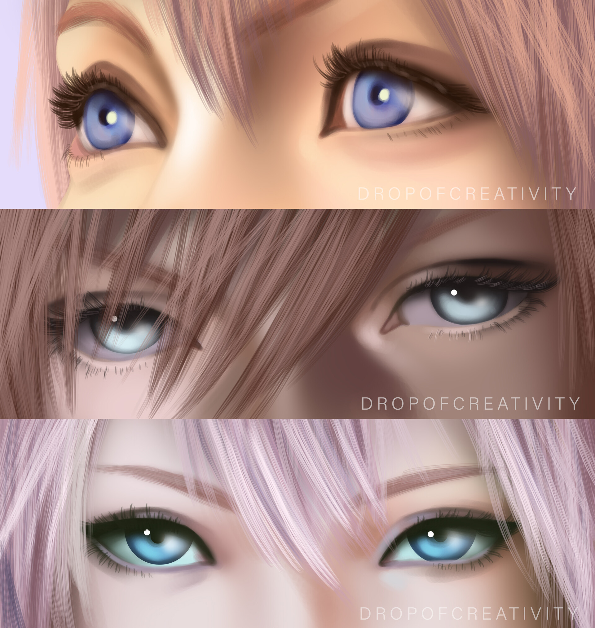 ArtStation - FFXIII eyes