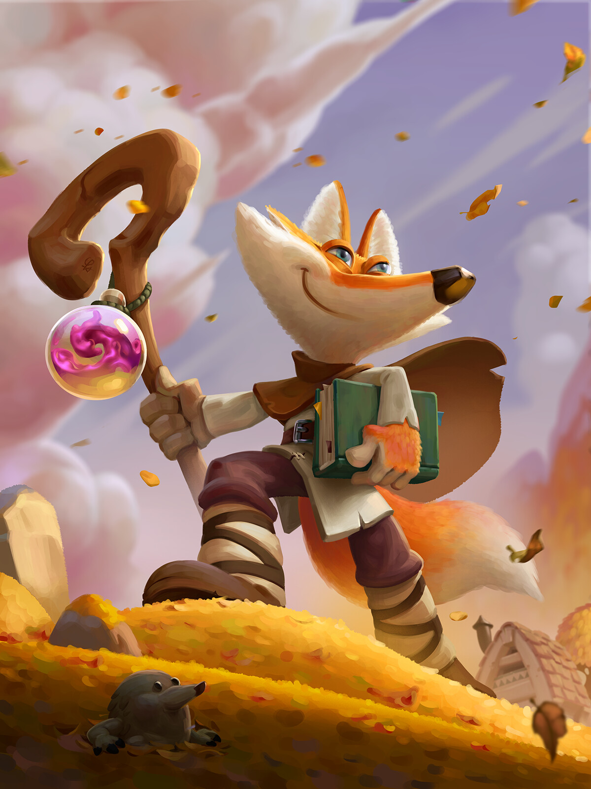 ArtStation - Fox adventurer