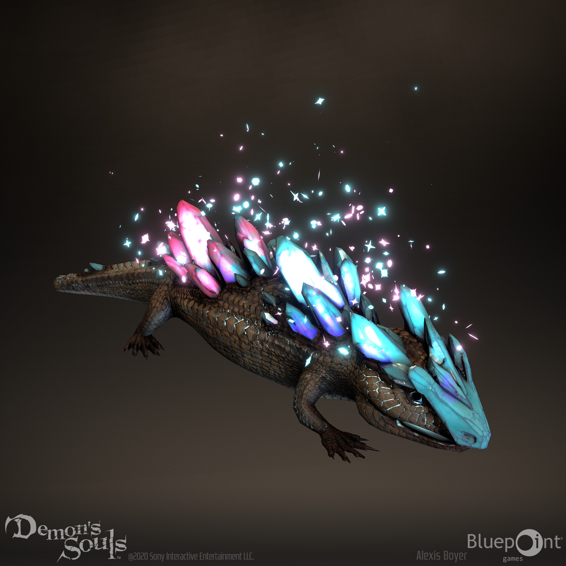 Alexis Boyer - Demon's Souls - Crystal Lizard