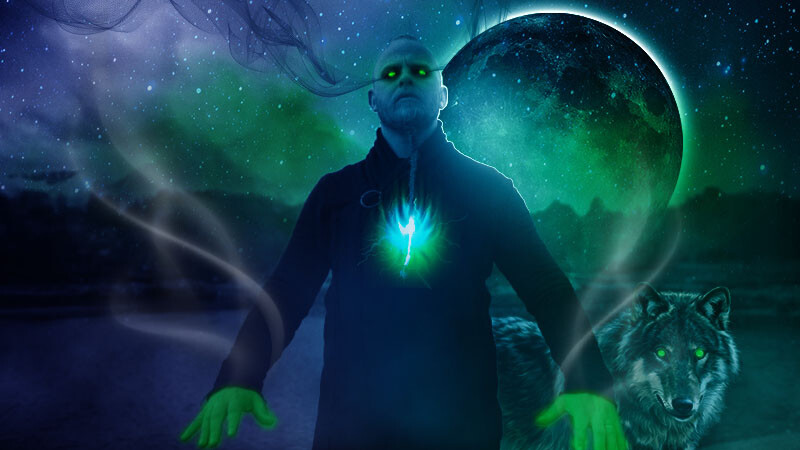 ArtStation - the dark wolf warlock - wardruna