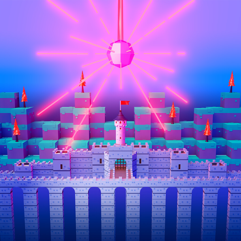 ArtStation - Laser Quest Game Graphics