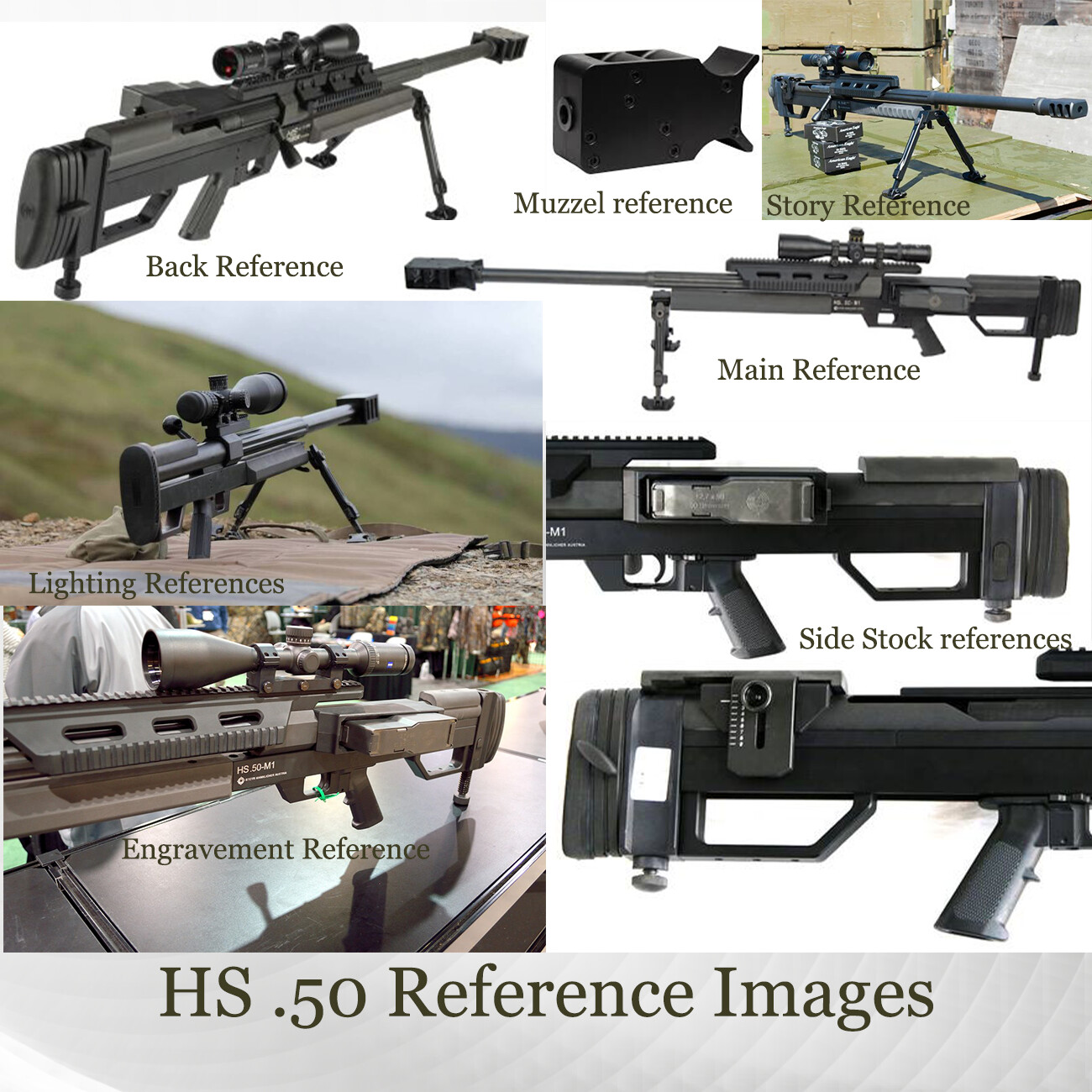 Jasmin Bratcher - Steyr HS .50 AntiMaterial Rifle Breakdown
