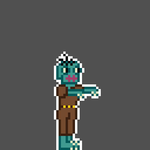ArtStation - Zombie pixelart (GIF)