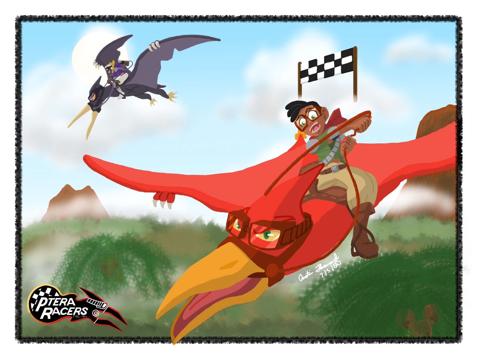 ArtStation - Ptera Racers