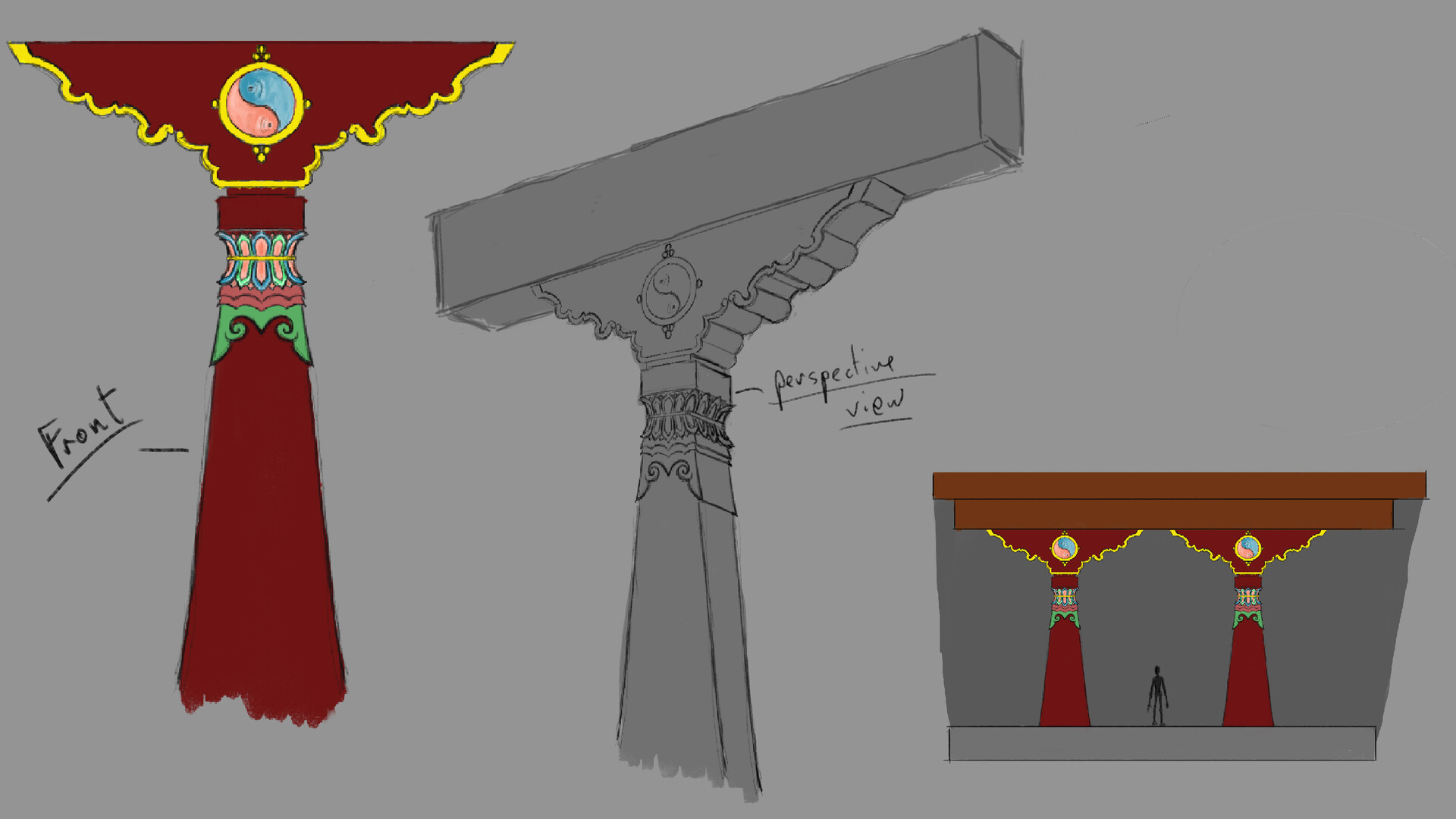 ArtStation - Pillar Concept