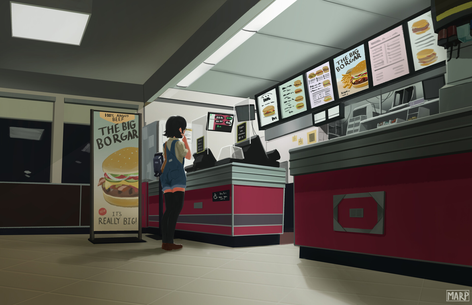 ArtStation - The Big Borgar