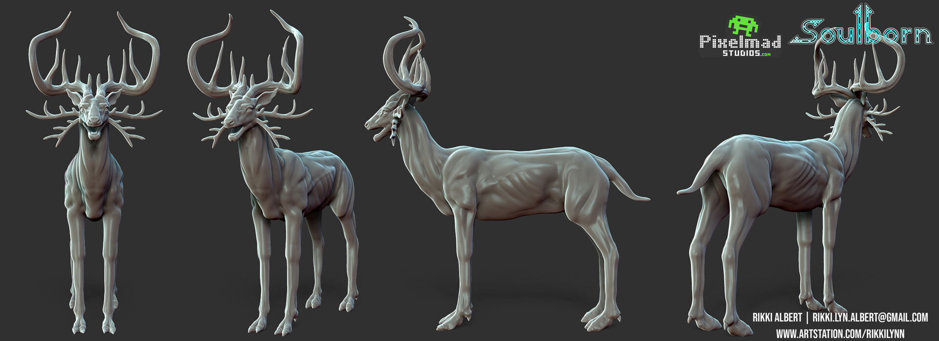 Rikki Muser - Deer Creature