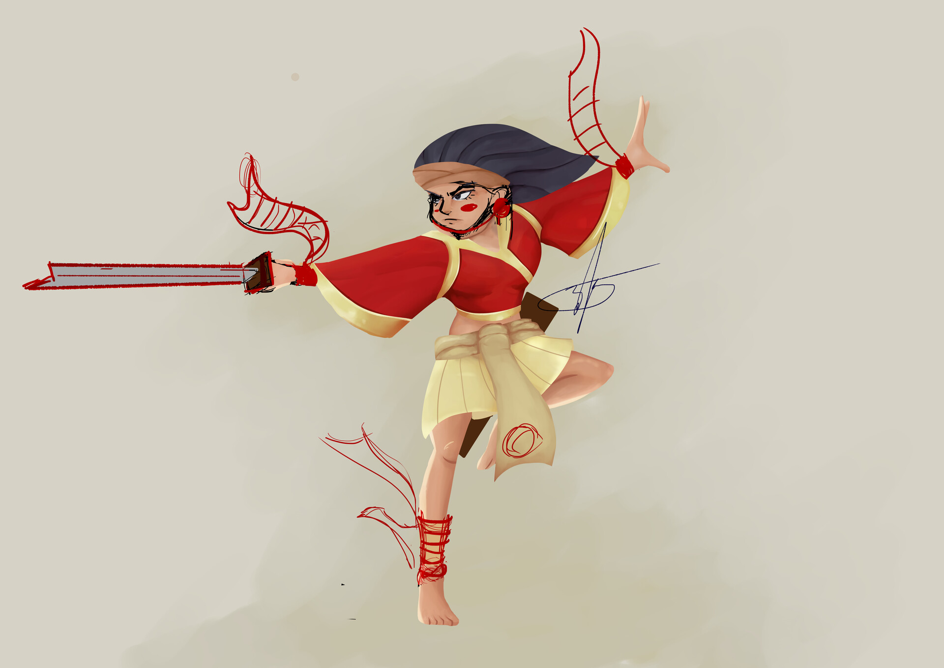 Filipino Warrior Art