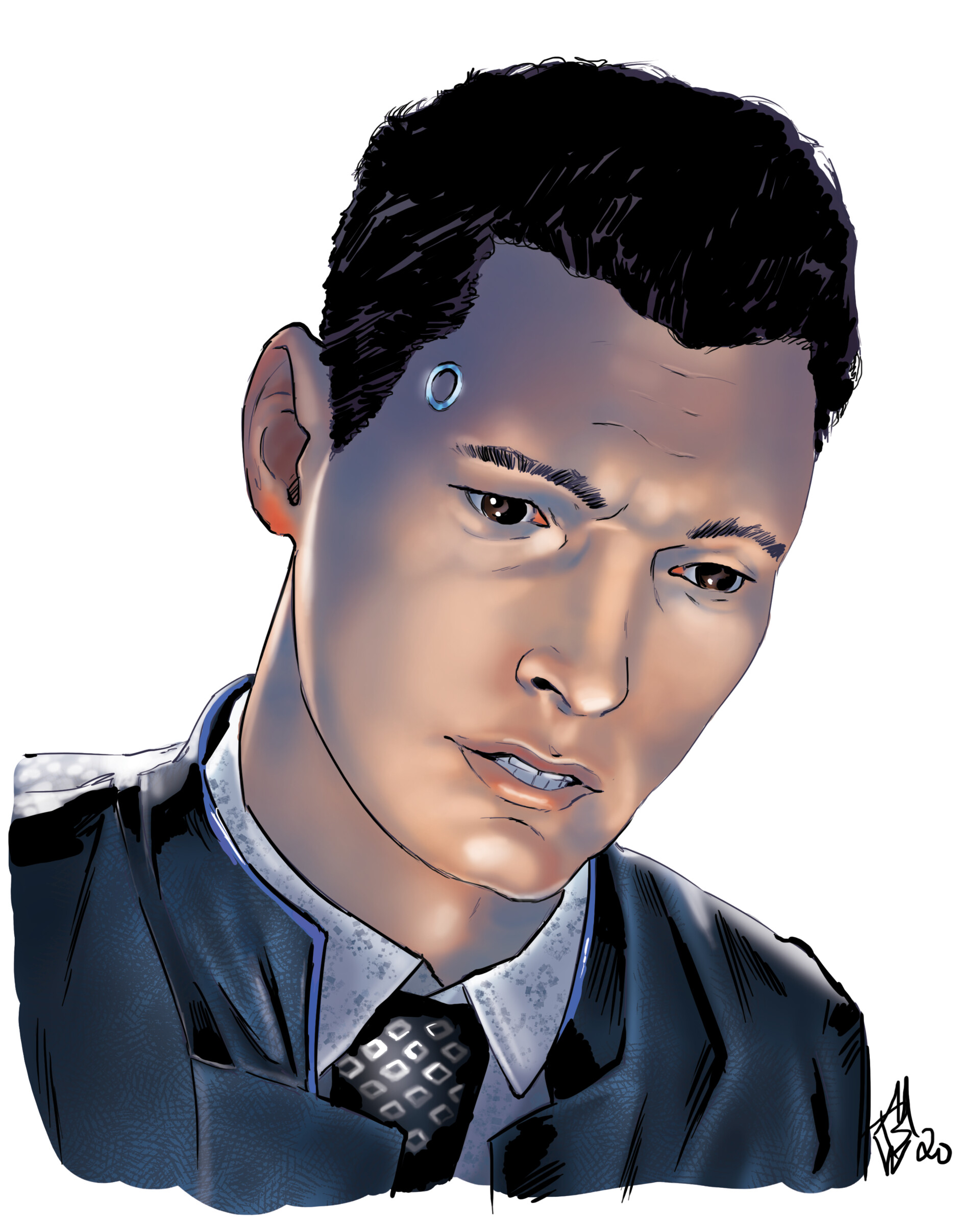 ArtStation - Connor Portrait