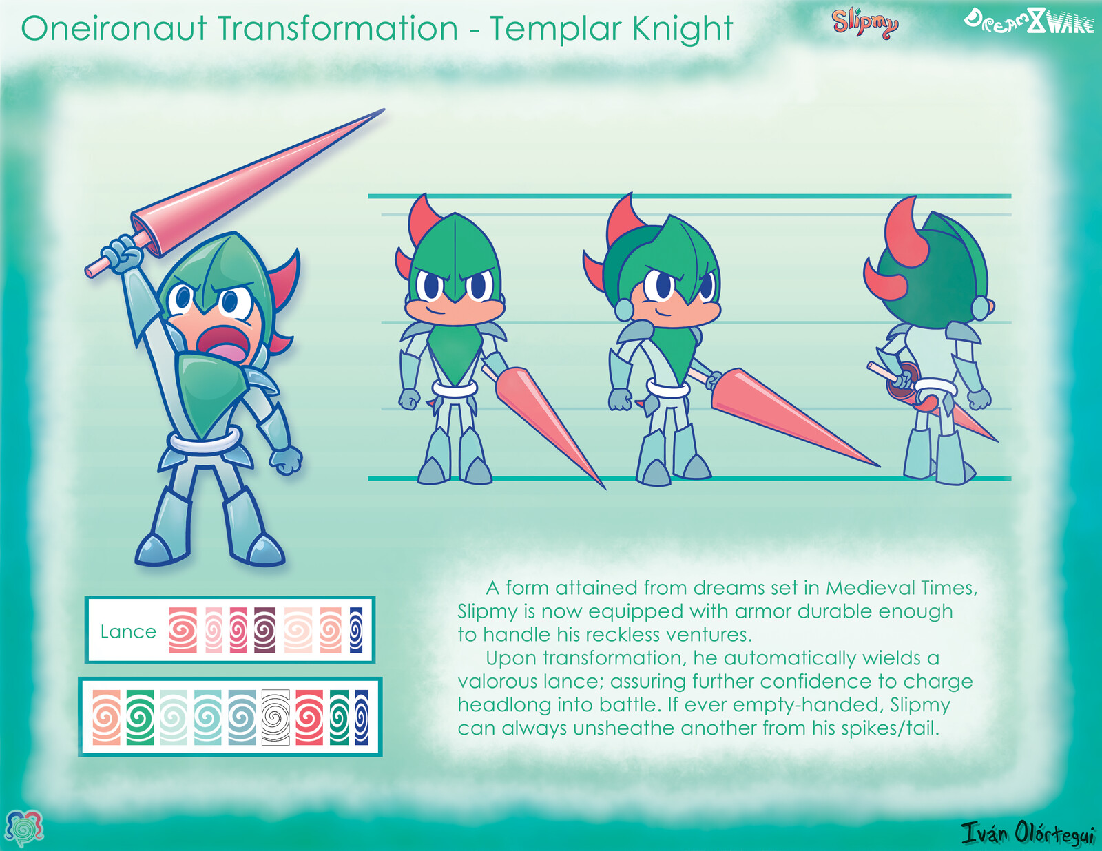 Iván Olórtegui - Slipmy - 2020 Character Sheets