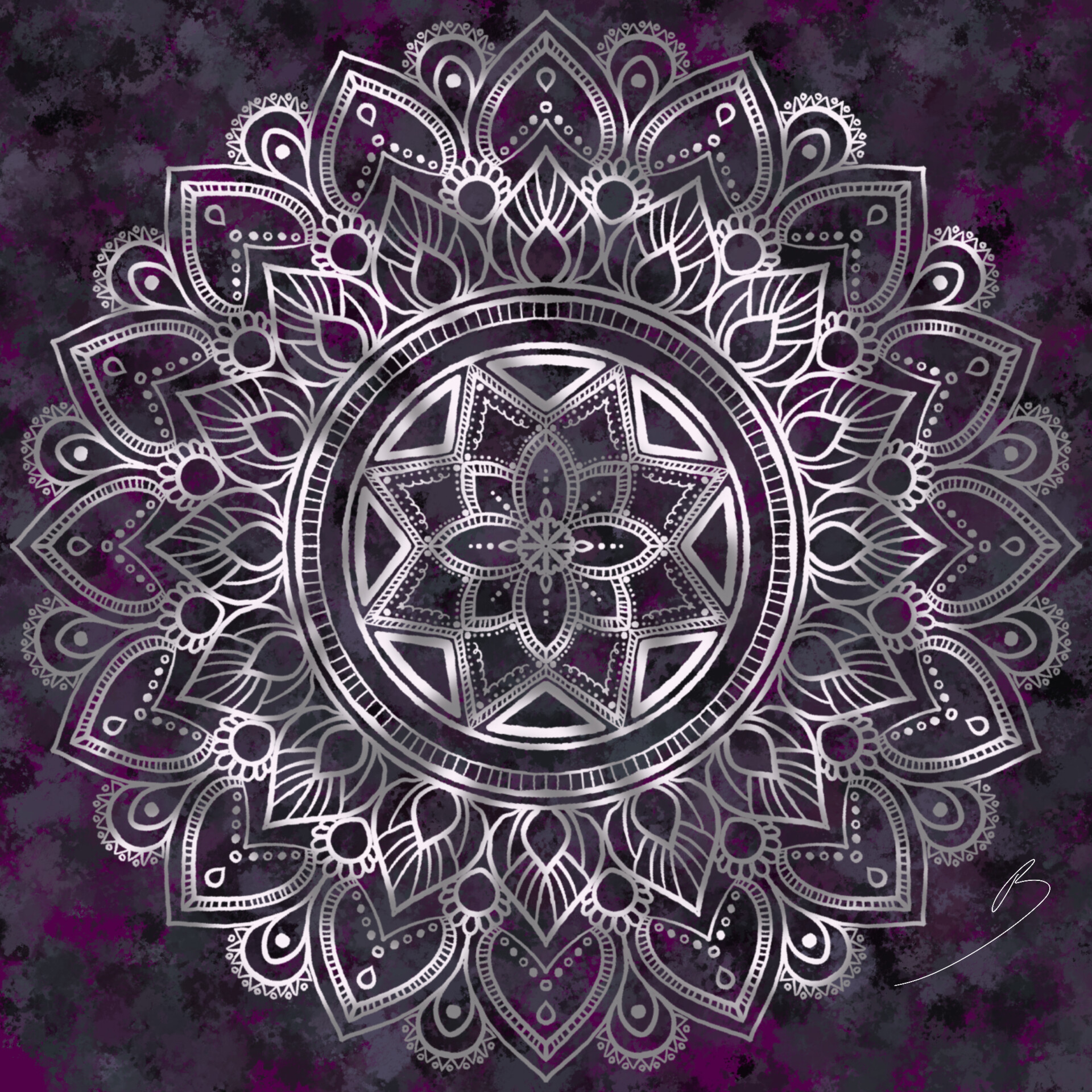 ArtStation - mandala 18