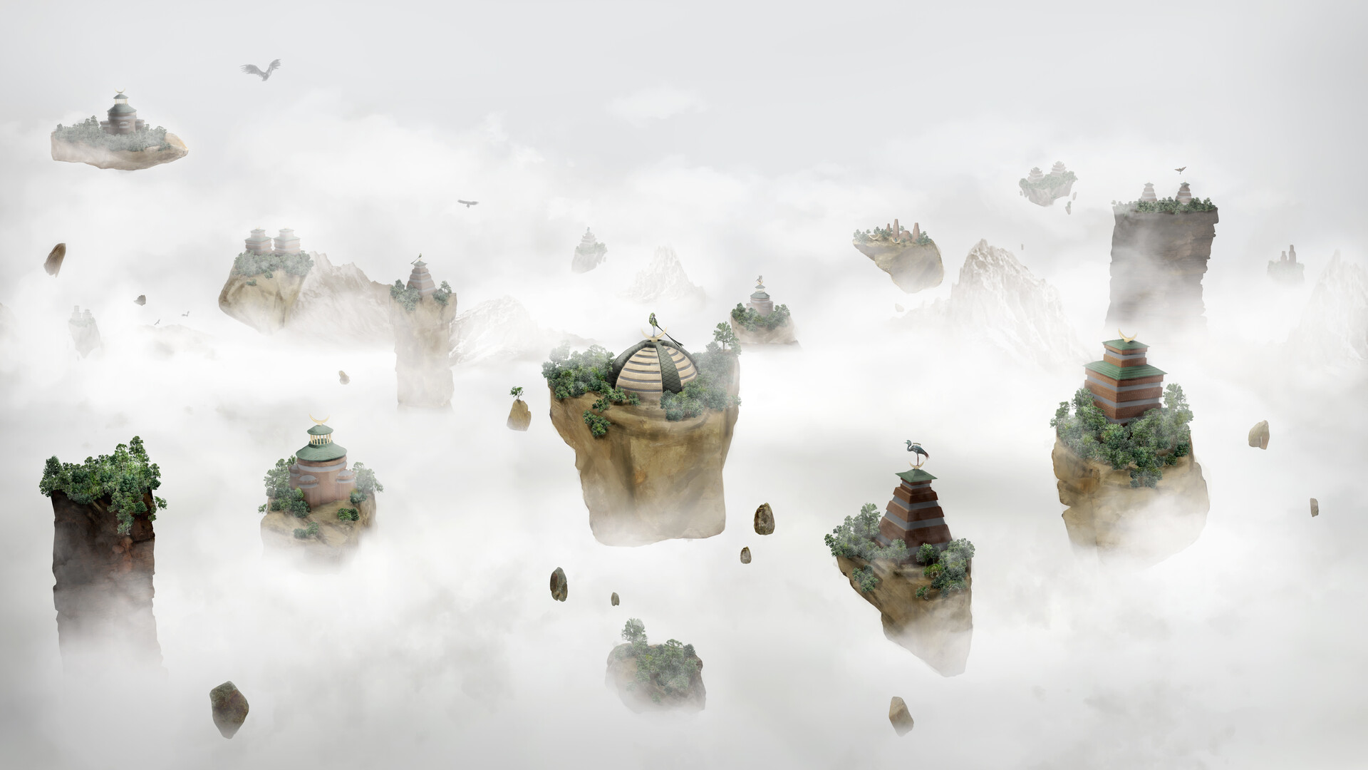 ArtStation - The sky realm