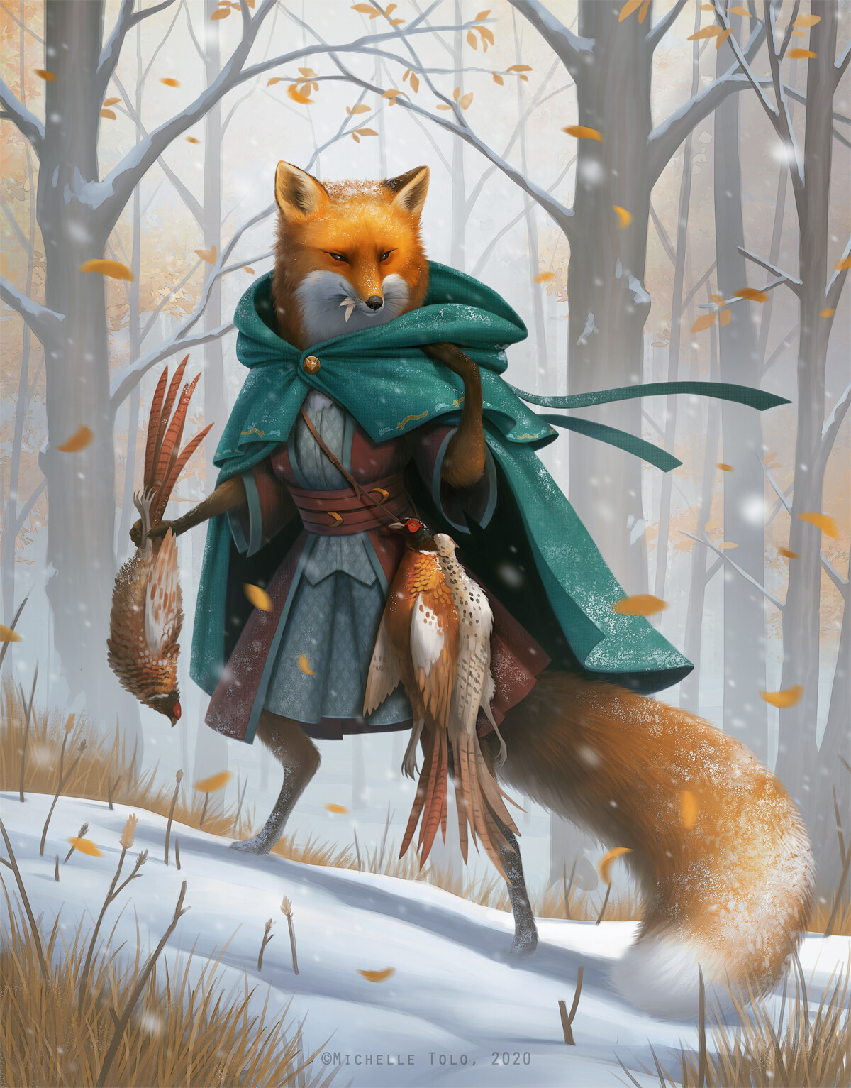 Fox Adventurer by Michelle Tolo : r/ImaginaryHunters