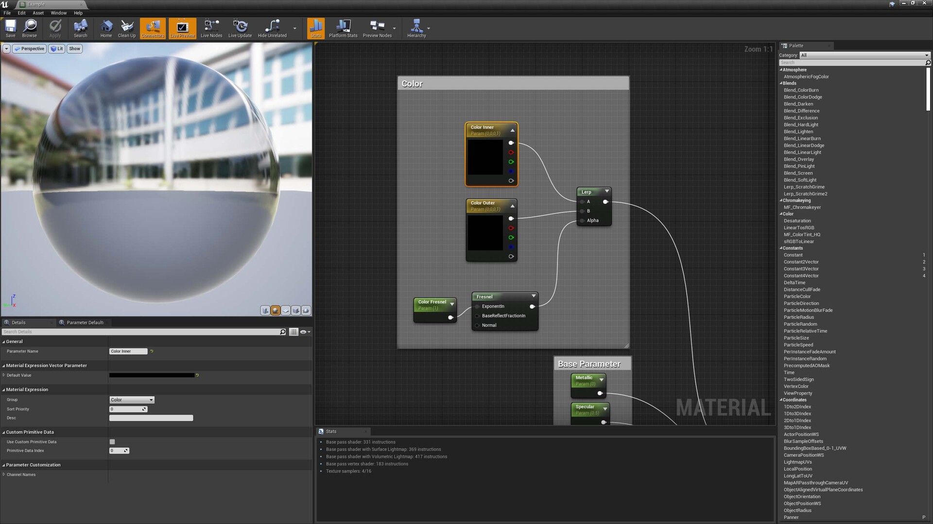 Dustin Tinkler - Realistic Glass in UE4 Tutorial
