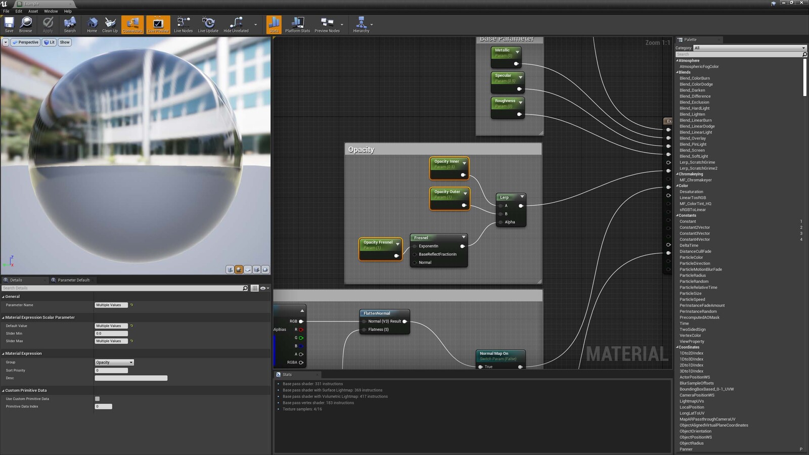 Dustin Tinkler - Realistic Glass in UE4 Tutorial