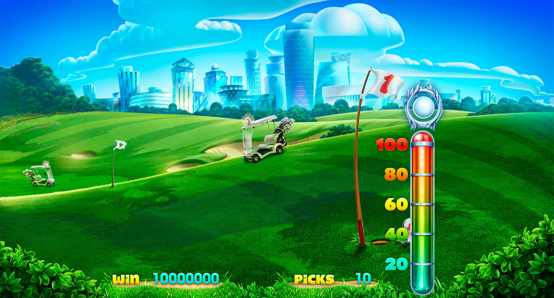 ArtStation - Golf themed game Background