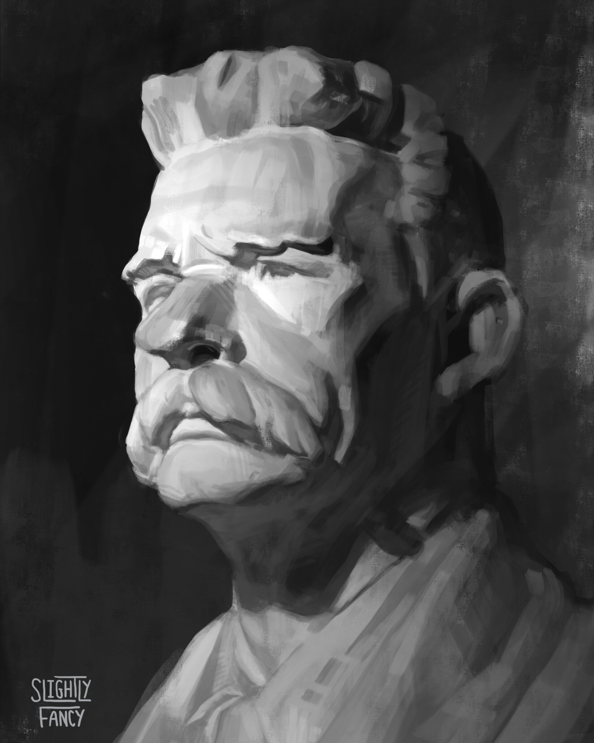 ArtStation - male sculpture study