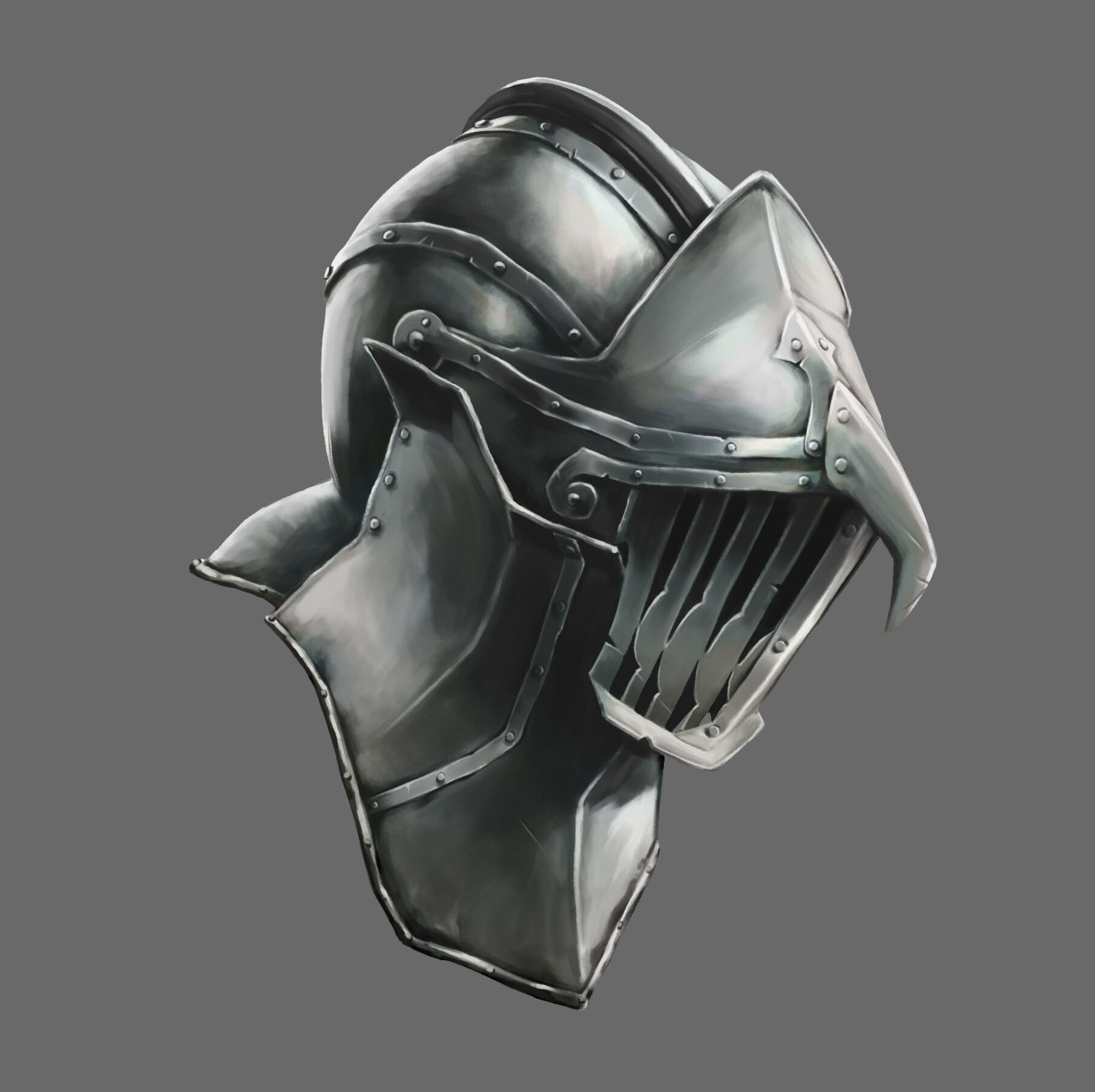 ArtStation - Helmet study