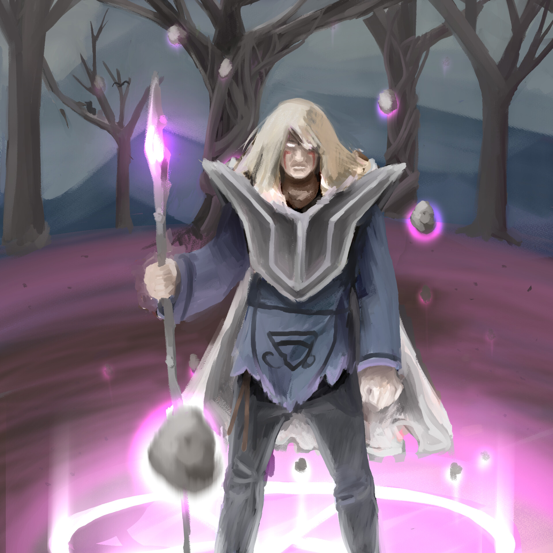 ArtStation - Mage Spell 2019