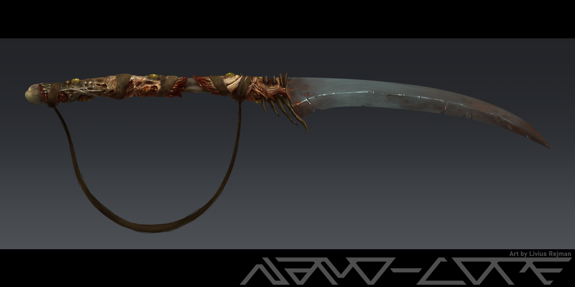 ArtStation - Nagamaki "Marrow Fang"