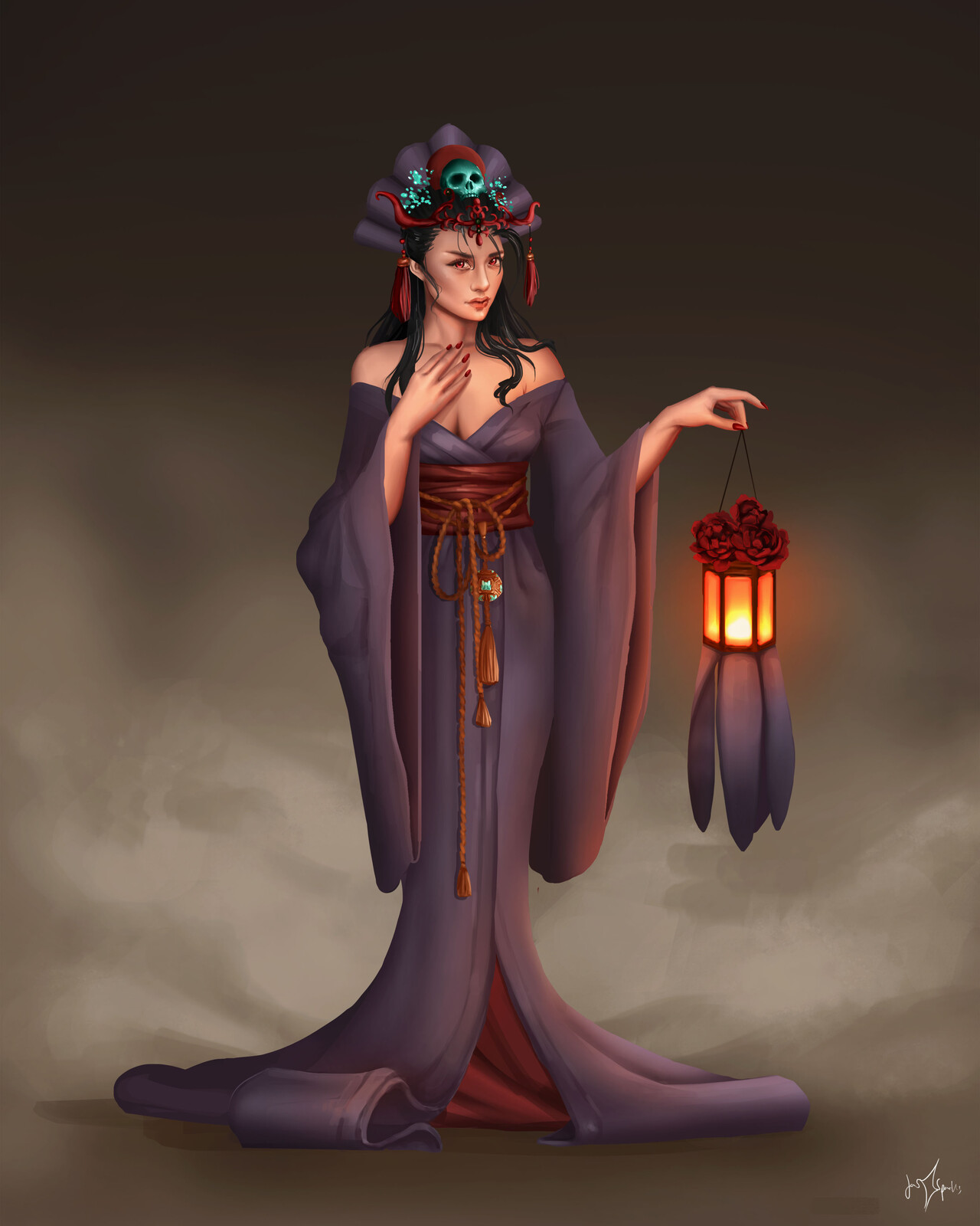 Jas Sparks - Hone-onna Character Concept