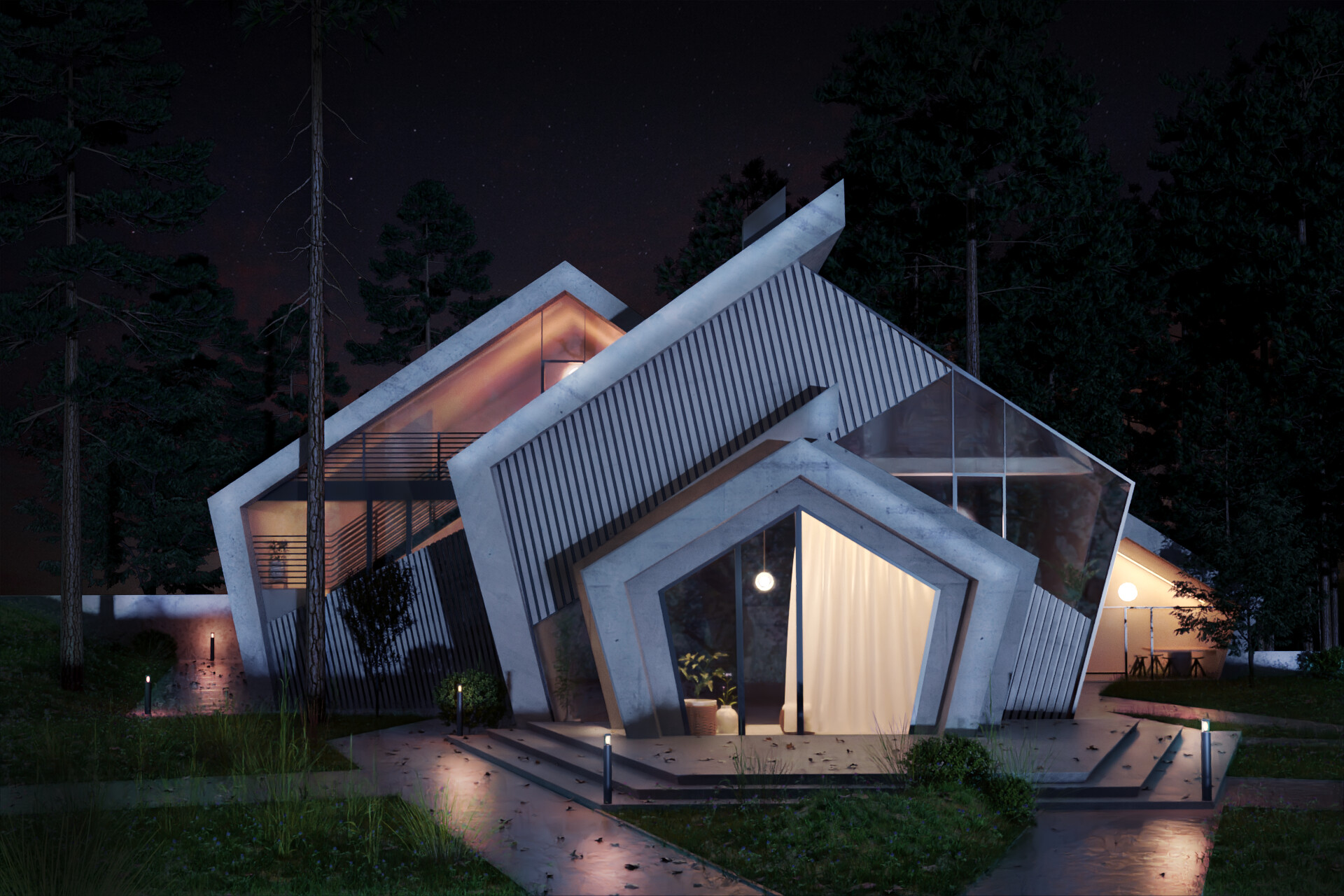 ArtStation - Penta House