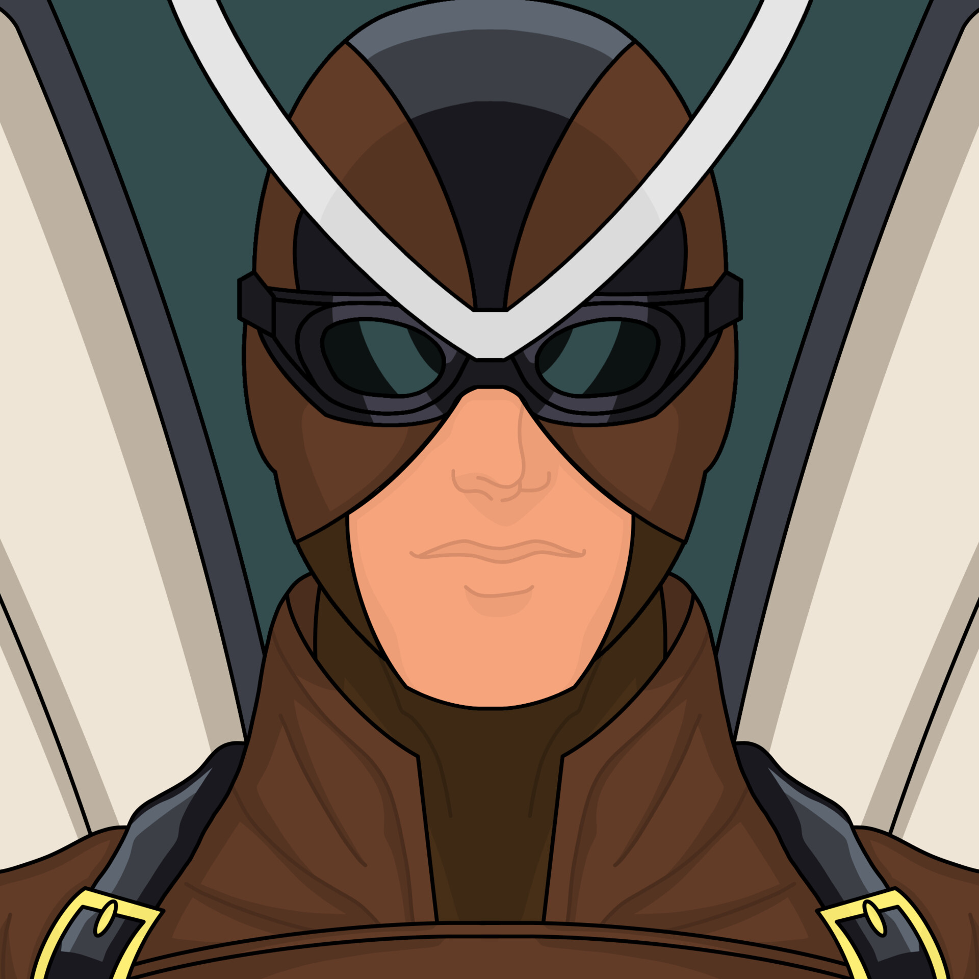 ArtStation - Mothman - Watchmen (trying out a new art style)