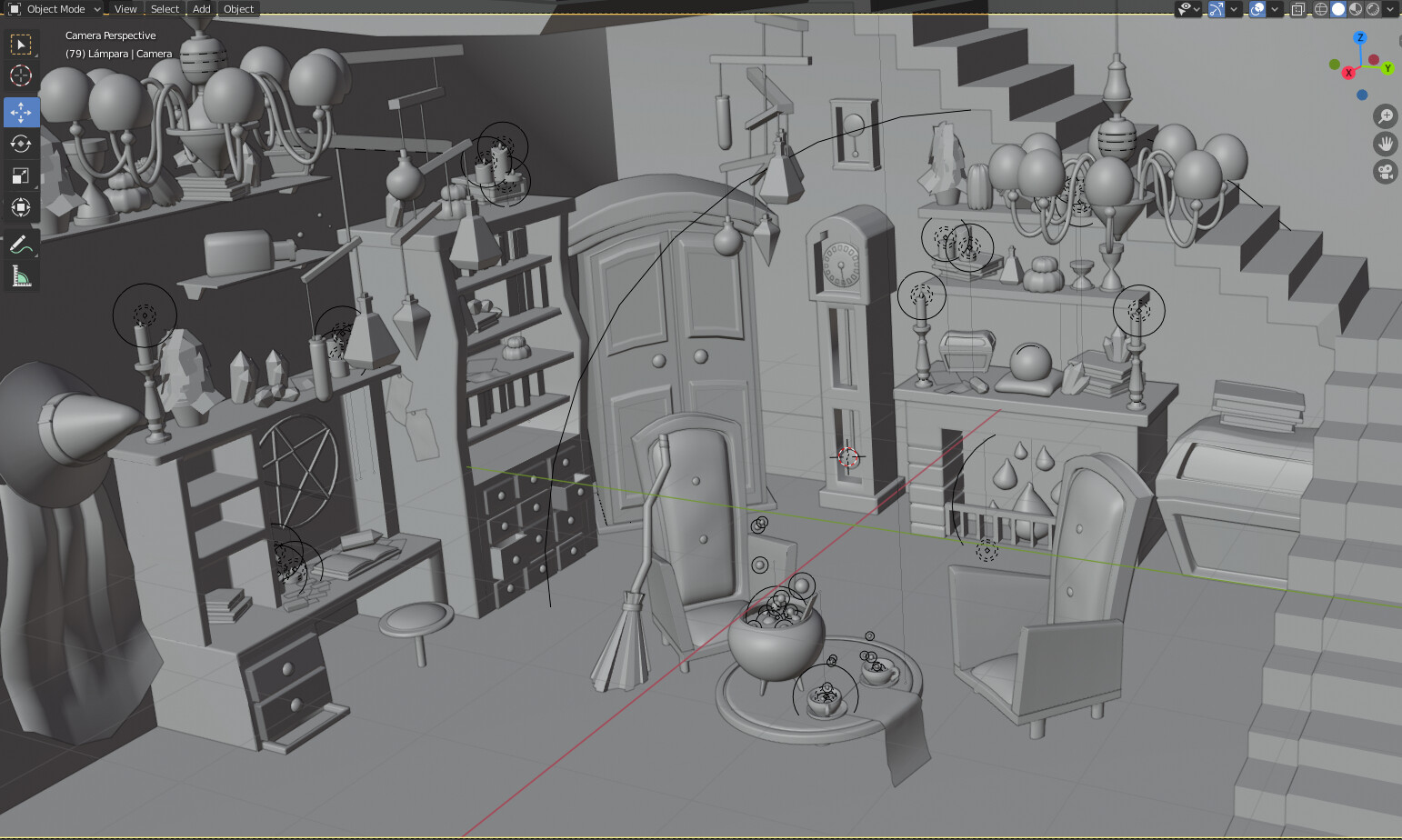 Maya Castañeda - Witch House Cartoon