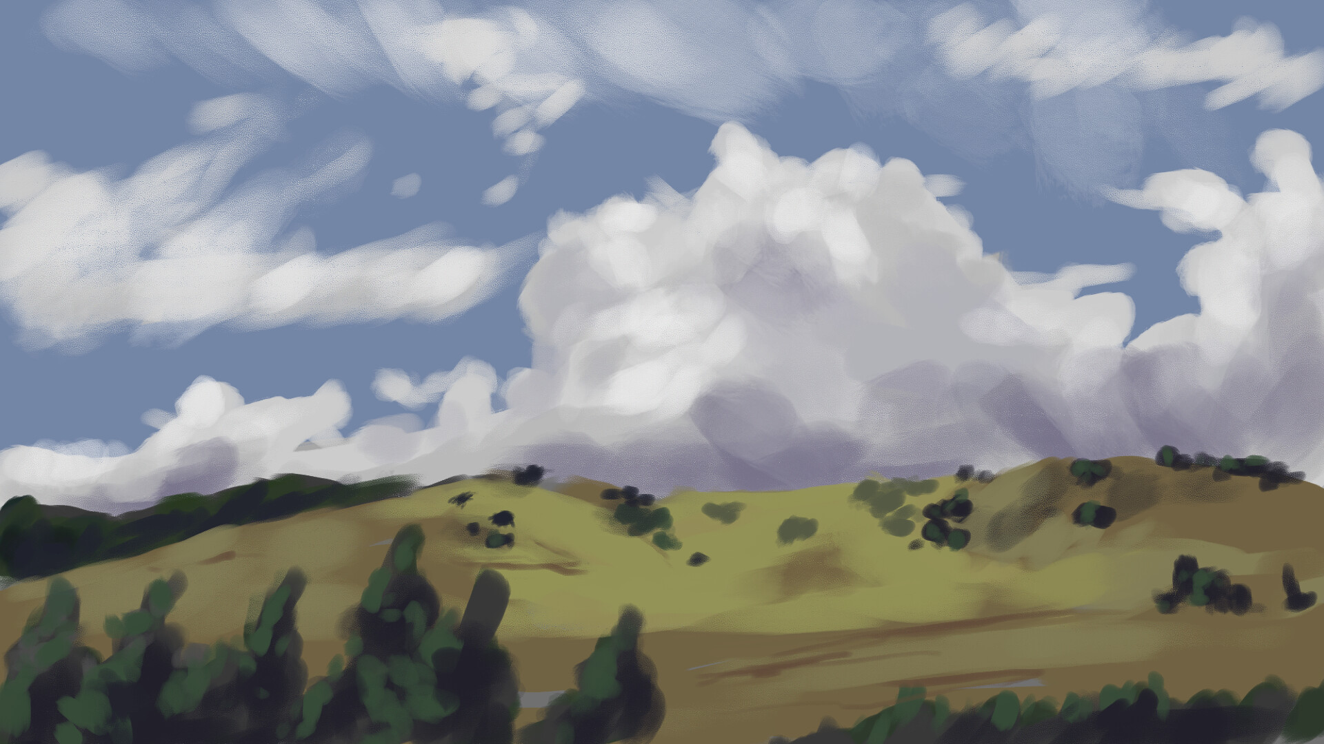 Orestis Dimopoulos - Cloudy Field