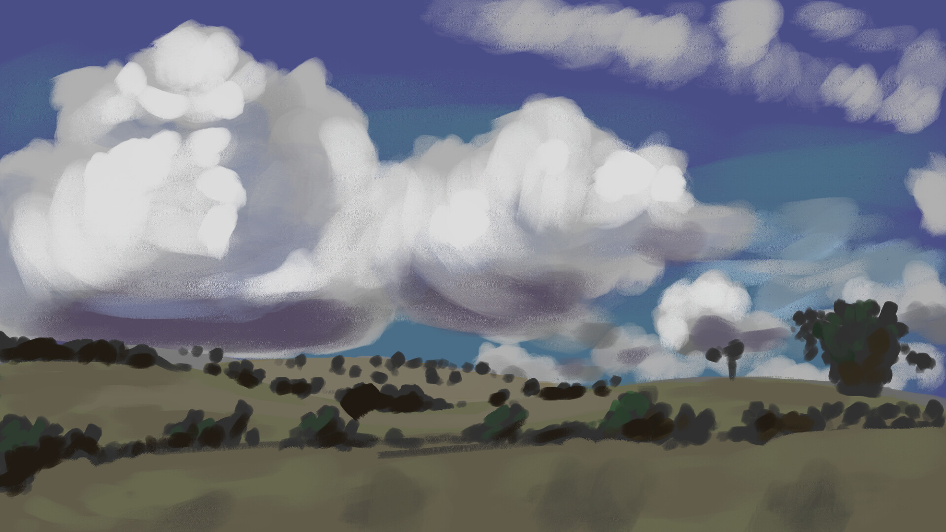 Orestis Dimopoulos - Cloudy Field